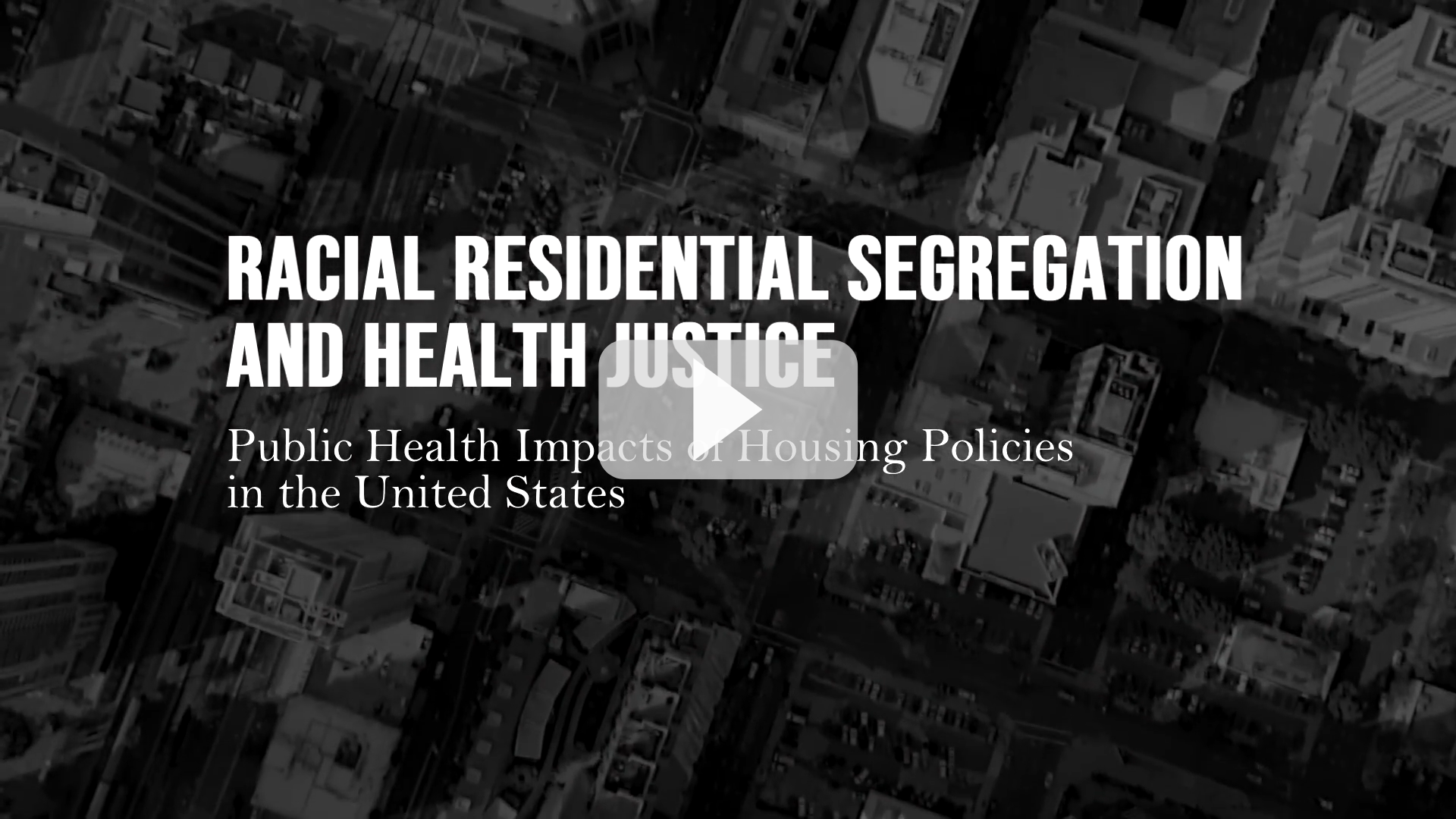 Racial Residential Segregation and Health Justice: Public Health ...