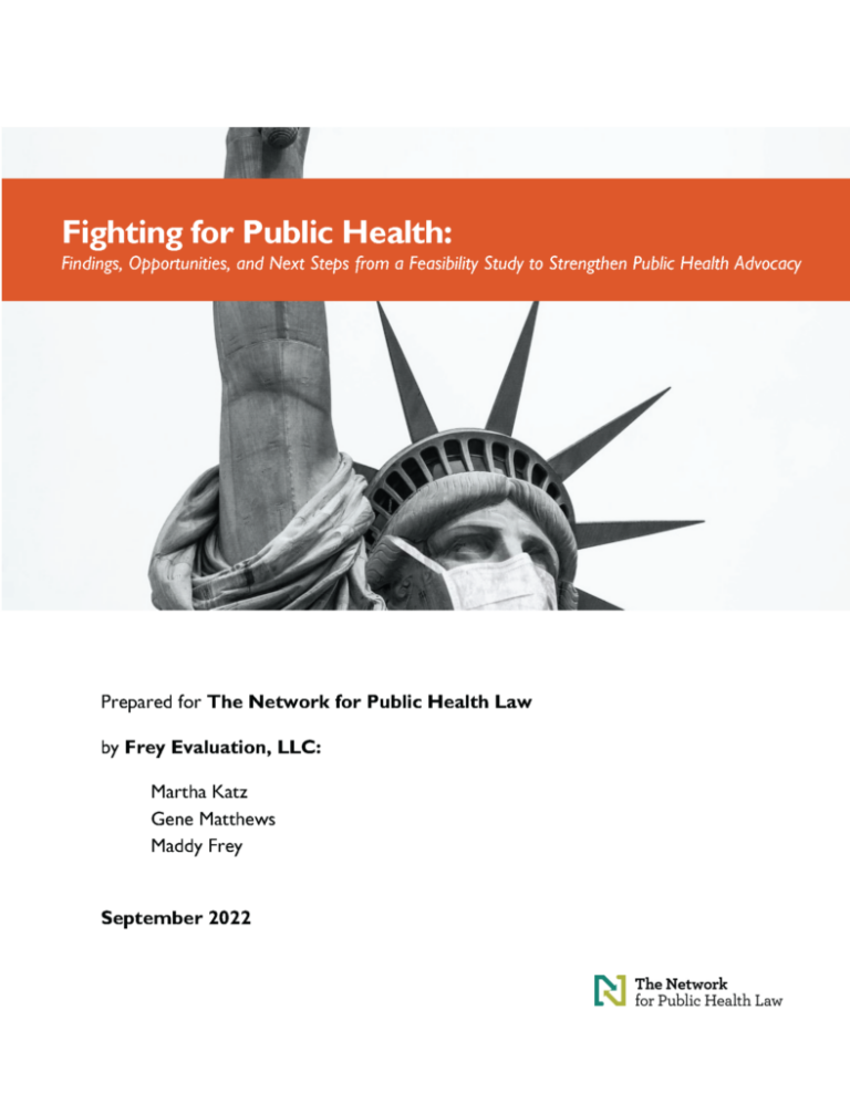 Fighting for Public Health: How Do We Strengthen Public Health Advocacy ...