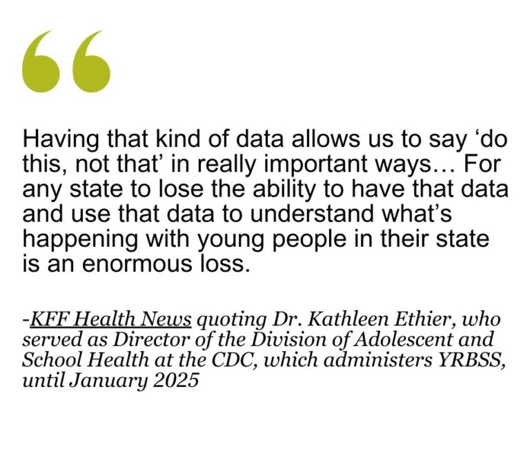 Losing Data, Losing Ground: Politicizing Science Undermines Youth ...